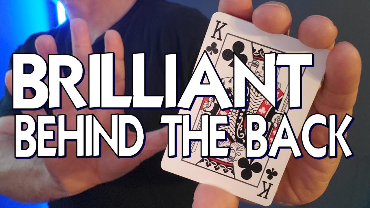 Magic Trick Tutorial: Find a Card Behind Your Back - YouTube