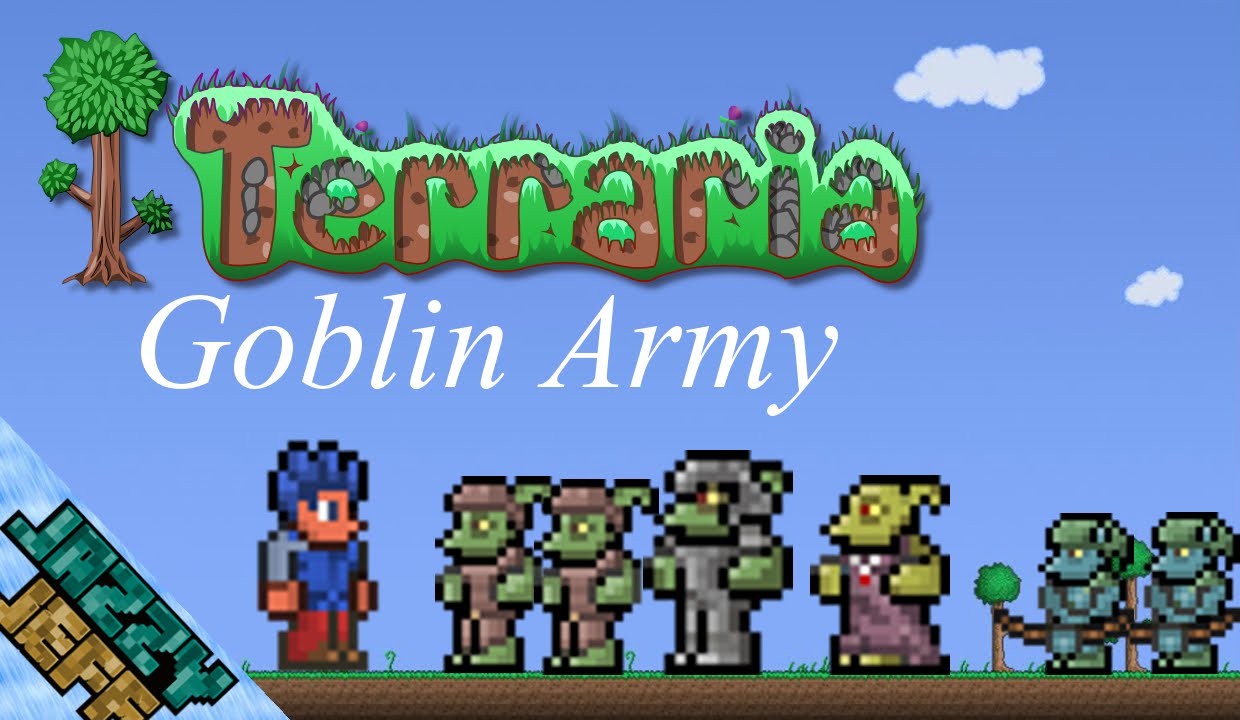 Let's Play Terraria - Goblin Army! (Ep 24) - YouTube