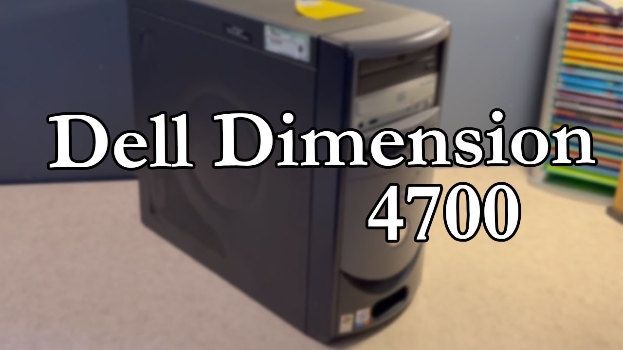 Dude, I Got a Dell Dimension 4700! - A Brief Tour - YouTube