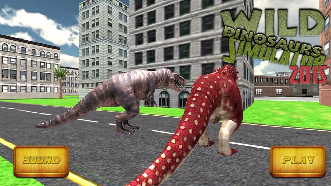 Dinosaur Simulator Games - Wild Jurassic Dinosaur Simulator - Simulador ...