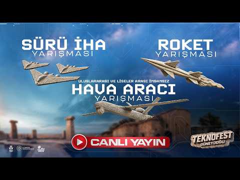 #TEKNOFEST - ROKET YARIŞMASI 3. GÜN | SÜRÜ İHA YARIŞMASI 3. GÜN |  İHA YARIŞMASI 2. GÜN