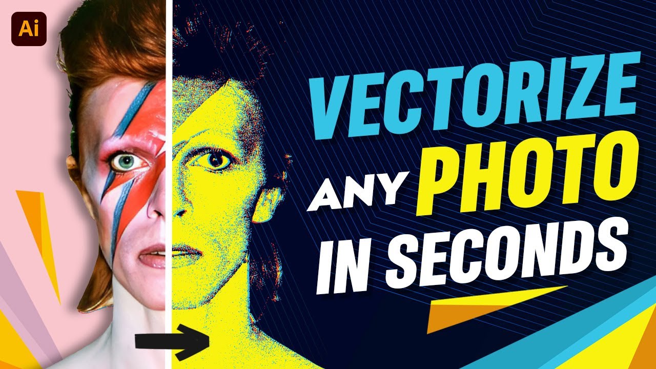 Photo Vectorization Easy-to-Follow Tutorial: Adobe Illustrator Mastery ...