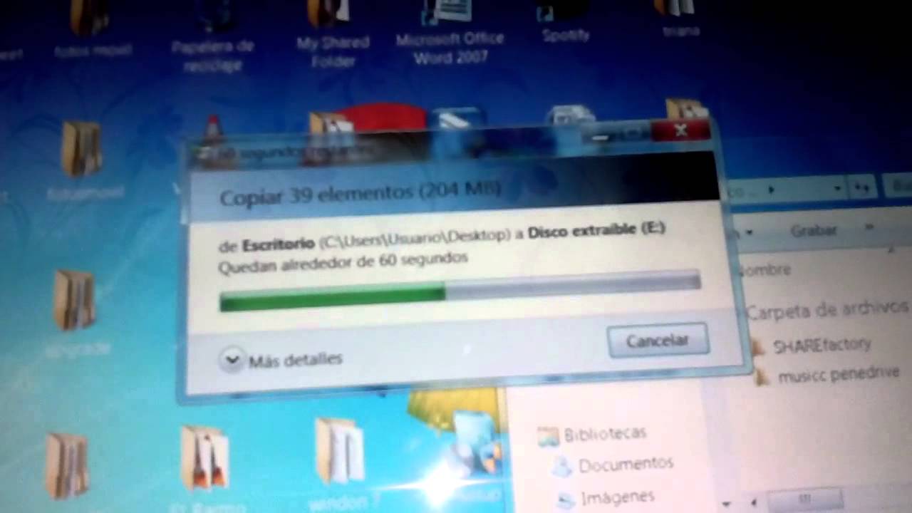 Como meter musica en un pendrai - YouTube