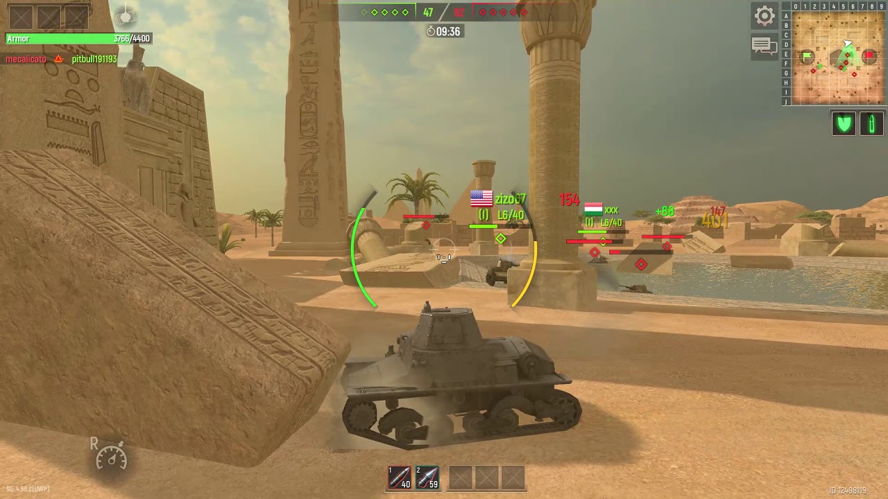 Battle tanks world war 2 battle gameplay - YouTube