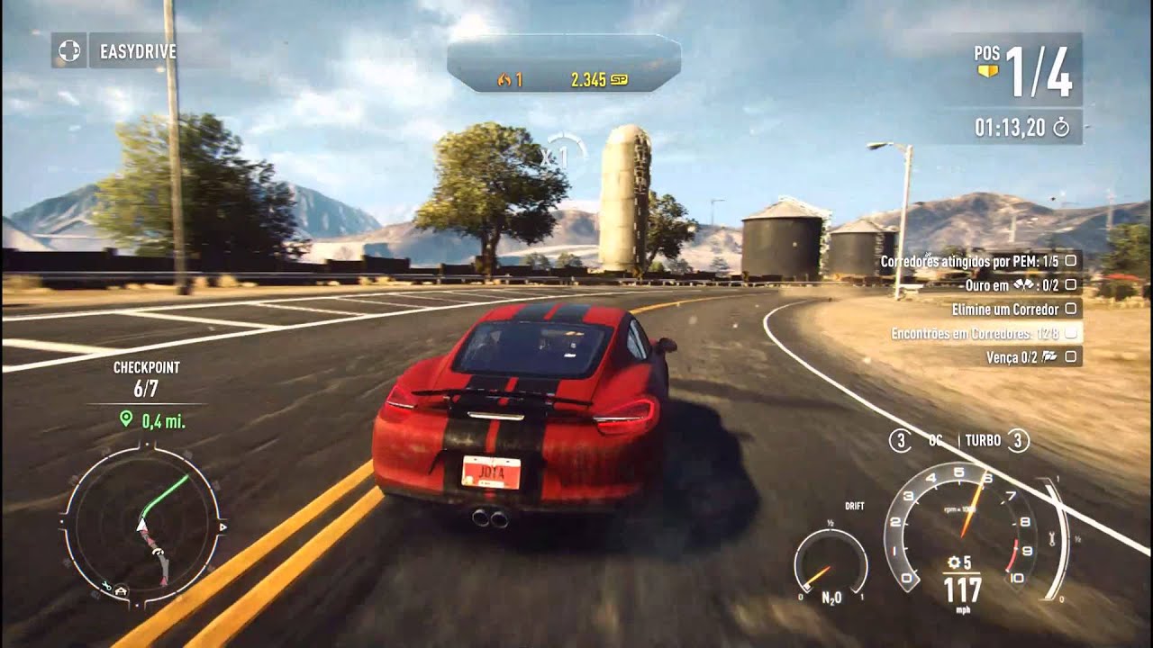 Need for speed rivals ( Acelerando de Porsche Cayman S ) - YouTube