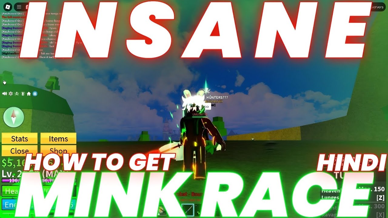 HOW TO GET MINK V4 /RABBIT V4 RACE IN BLOX FRUIT | BLOX FRUIT RABBIT V4 ...