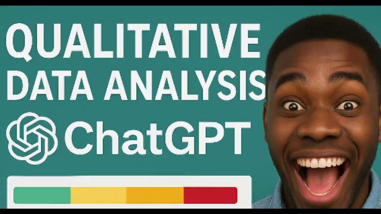 Thematic Analysis with ChatGPT: A Step-by-Step Guide for Qualitative Researchers - YouTube