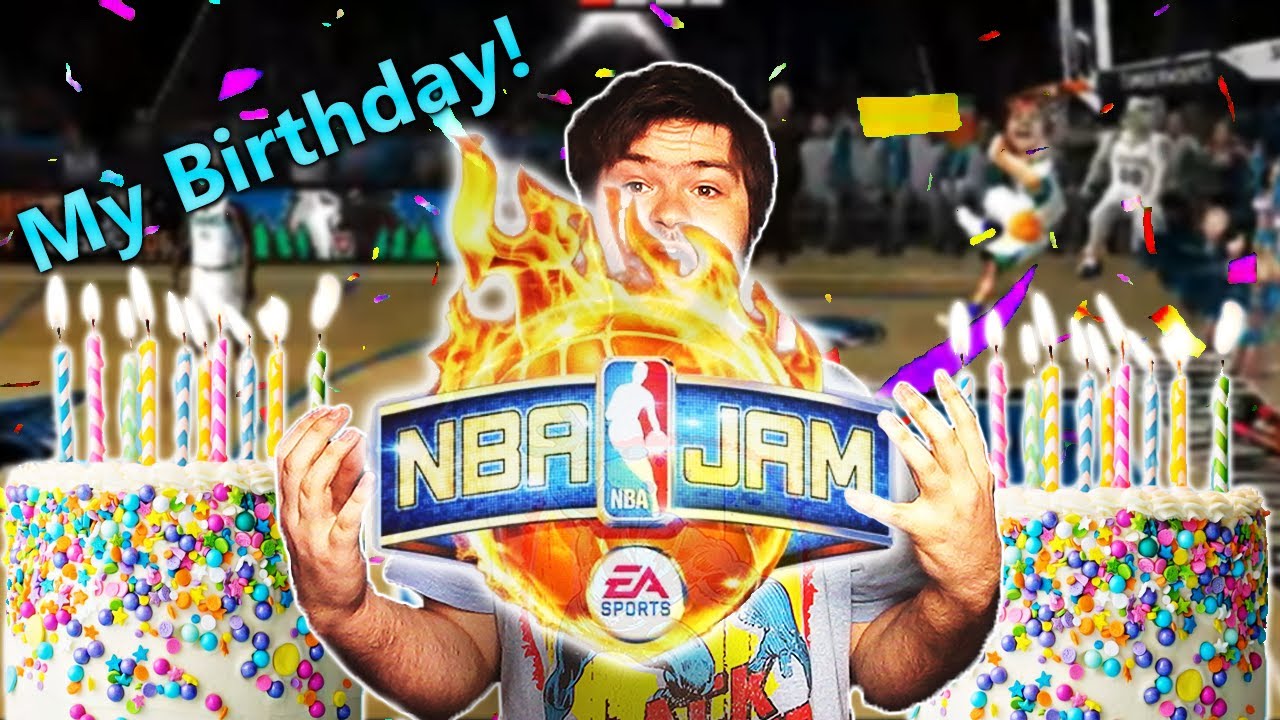 IT'S MY BIRTHDAY!!! - NBA Jam Live Stream - YouTube