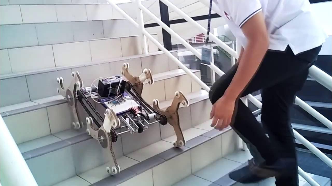 STAIRS CLIMBING ROBOT - YouTube