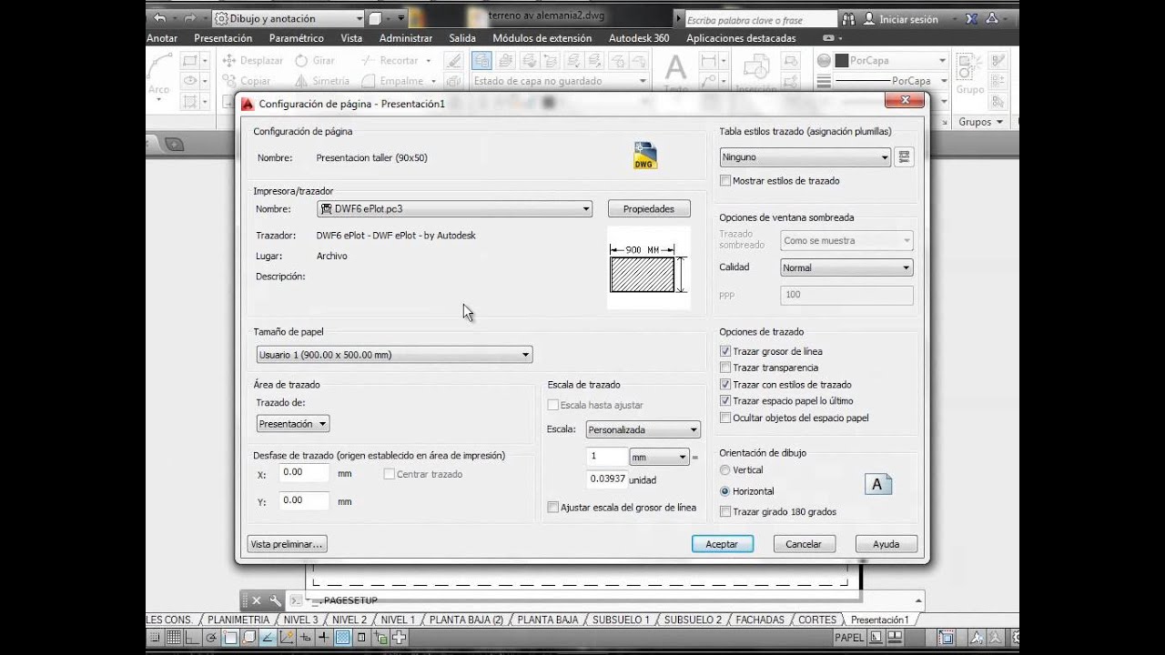 Configuracion de Layout - Autocad - YouTube