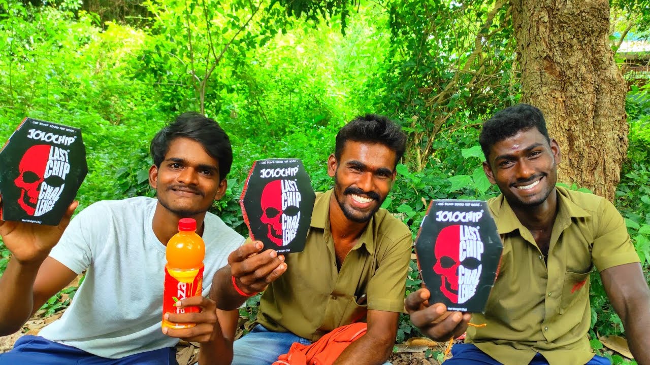 cholo chips challenge in tamil /world hot chips eating challenge ...