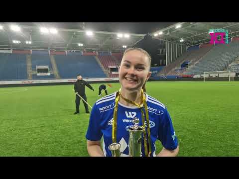 Eivor Ulvund etter J19-NM-gull med Molde