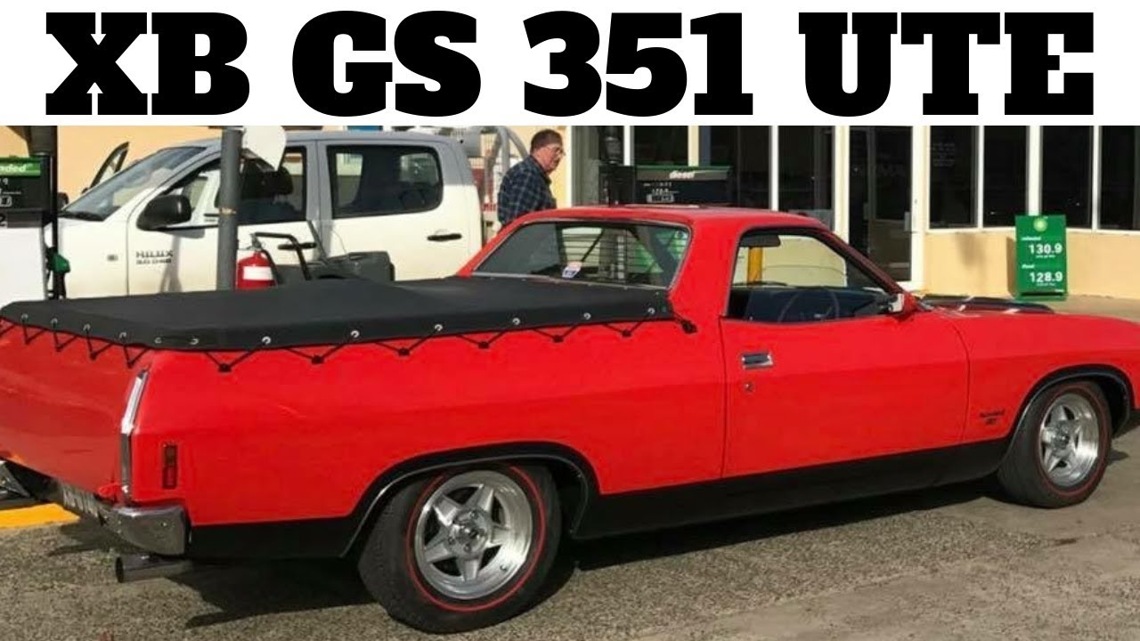 XB GS Falcon Ute Walk Around - GT Ute - XB Falcon - 351 Cleveland - YouTube