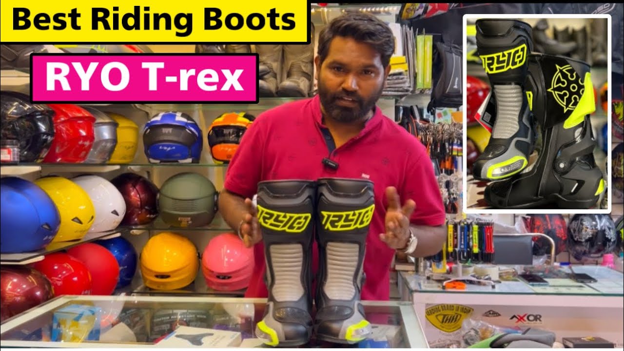 Best riding boots / RYO T-rex boots - YouTube