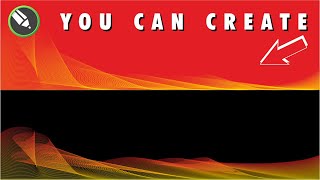 You Can Create Line Wave Vector Background in CorelDraw by LRGWall