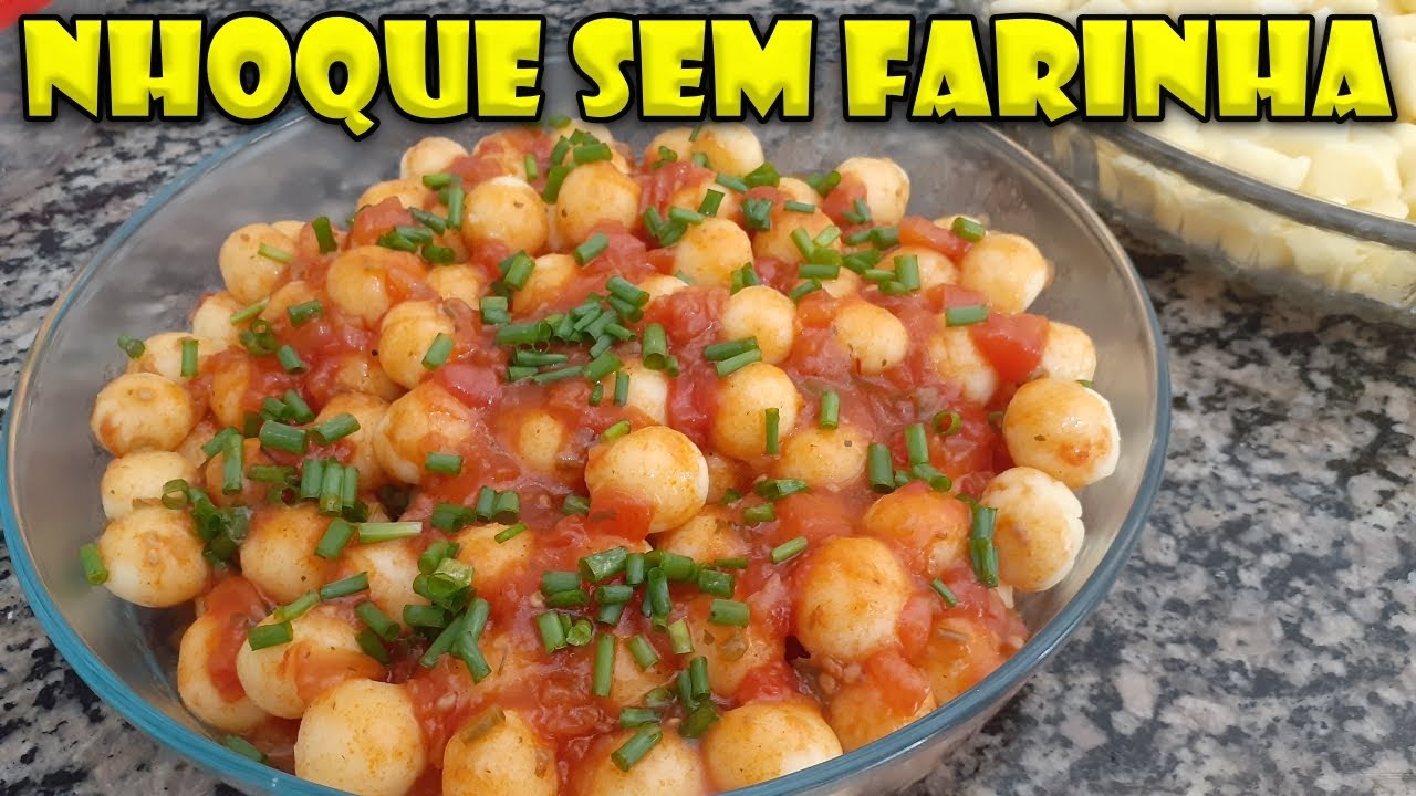 NHOQUE SUPER FÁCIL DE FAZER - YouTube