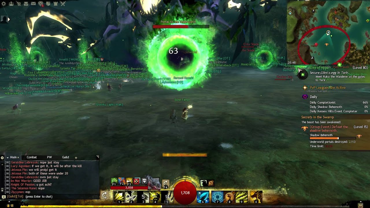 Guild wars 2 Shadow behemoth - YouTube