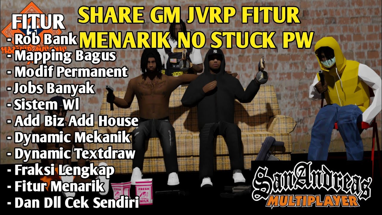 [SHARE] Gm Jvrp Luxury Rp Fitur Menarik Dan Keren Keren Sup Leme/Rdp ...