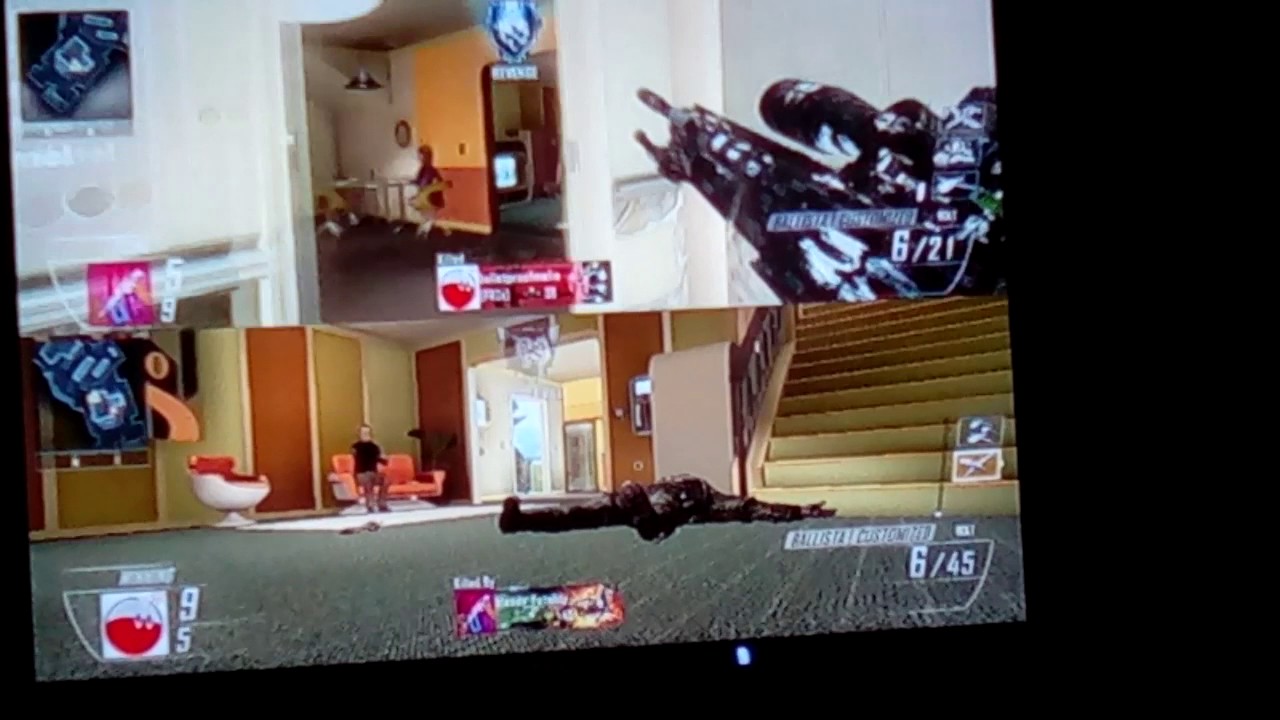 Bo2 1v1 split screen #with music. - YouTube
