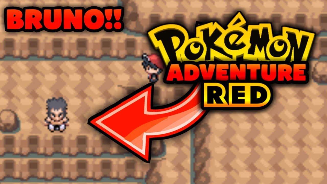Pokemon Adventure Red || Finding Bruno || Final version || Red die ...