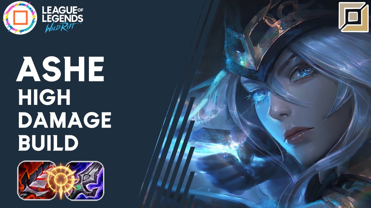Ashe High Damage Build || Wild Rift Ashe Gameplay || Ashe Build and ...
