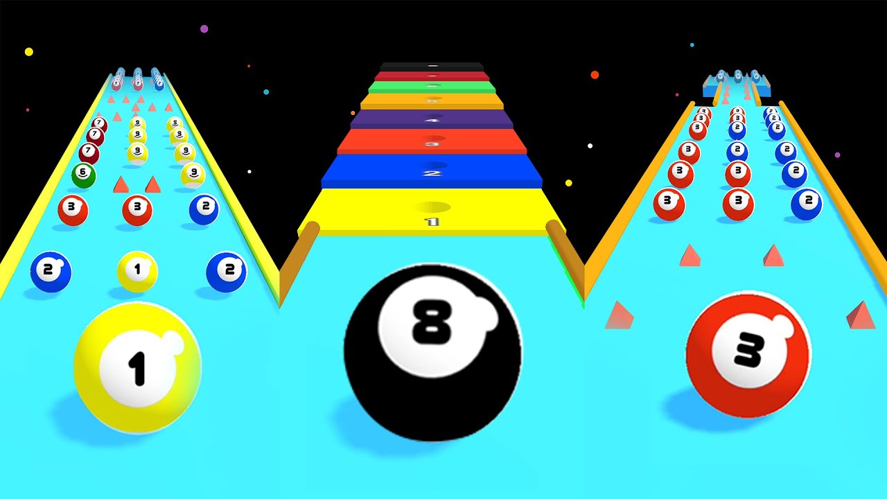 8 Ball Run 2048 - Android Gameplay Walkthrough - YouTube