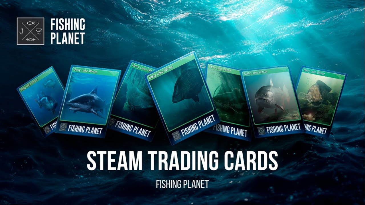 Fishing Planet, Steam Trading Cards Are Here - YouTube