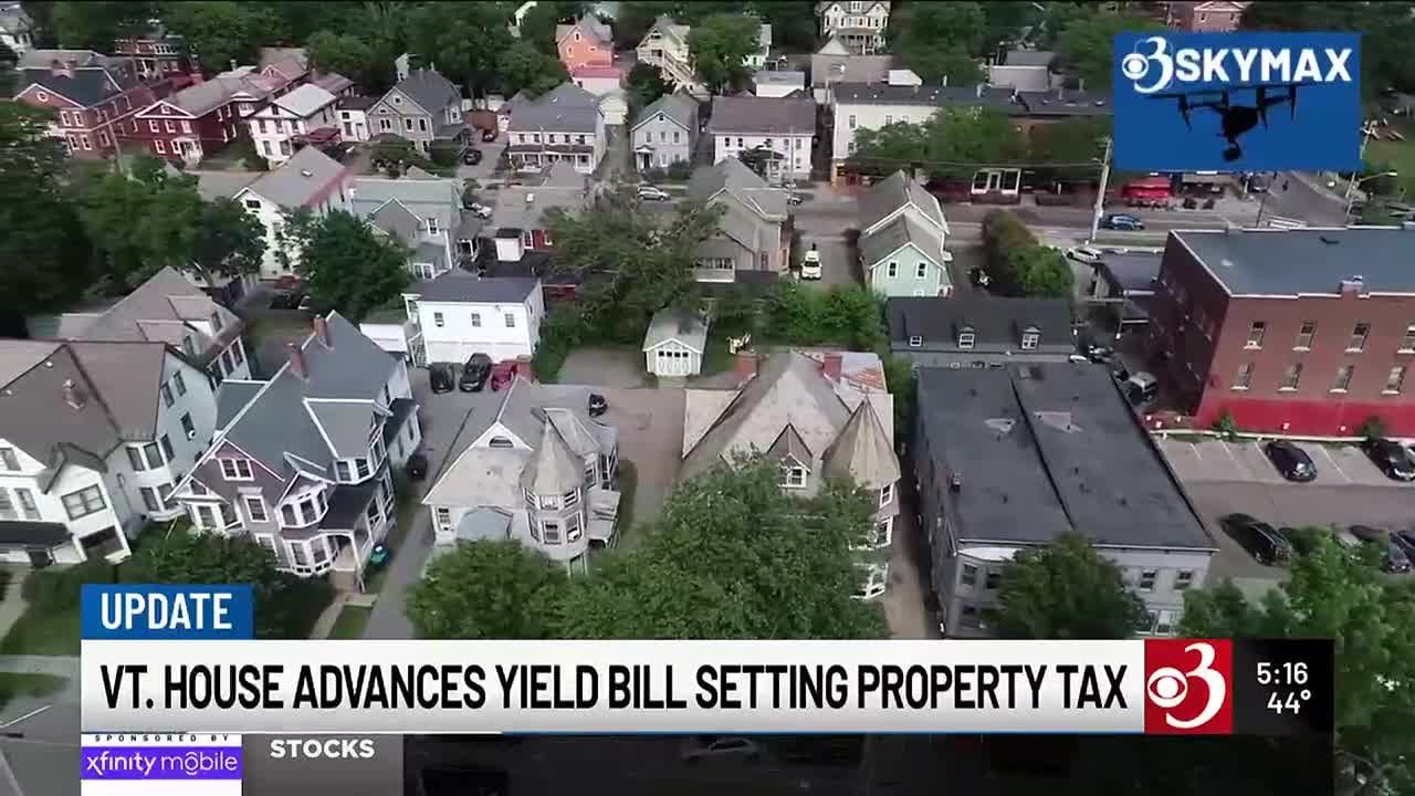 Vt. House committee advances yield bill setting property tax - YouTube