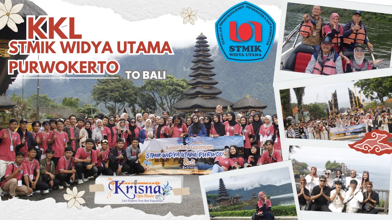 KKL STMIK WIDYA UTAMA Purwokerto to Pulau Bali 2025 - YouTube
