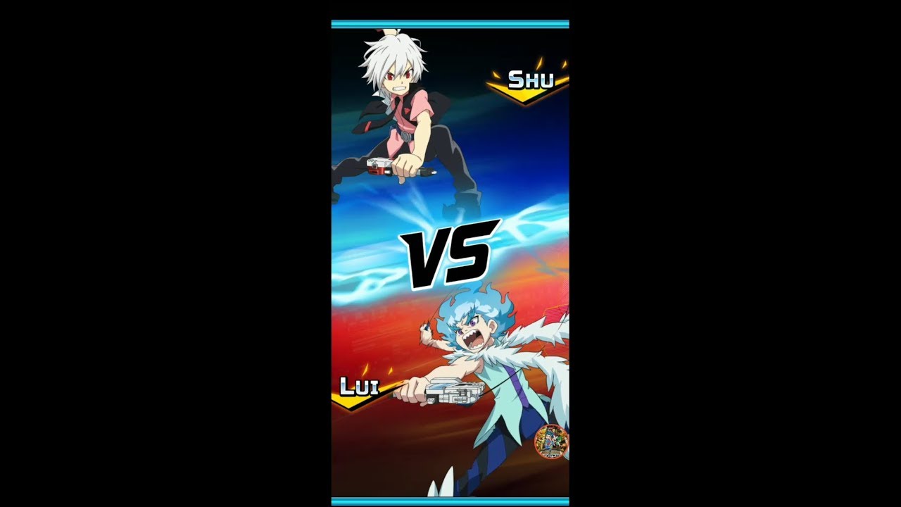 SHU KURENAI VS LUI SIROSAGI || BEYBLADE BURST RIVALS || BEYBLADE BURST ...