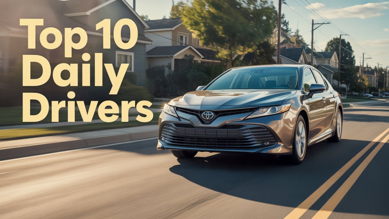 Top 10 Most Reliable Cars for Daily Driving - YouTube