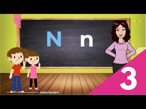 📖 IMPARO A LEGGERE - EPISODIO 3 - La consonante N - Maestra Emy - YouTube