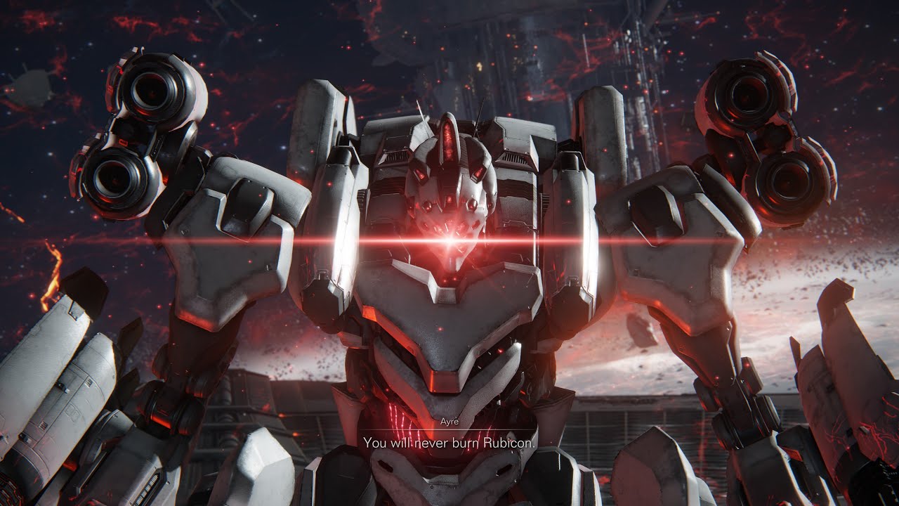 ARMORED CORE 6 : FINAL BOSS CHAPTER 5 "AYRE" SHUT DOWN THE CLOSURE ...