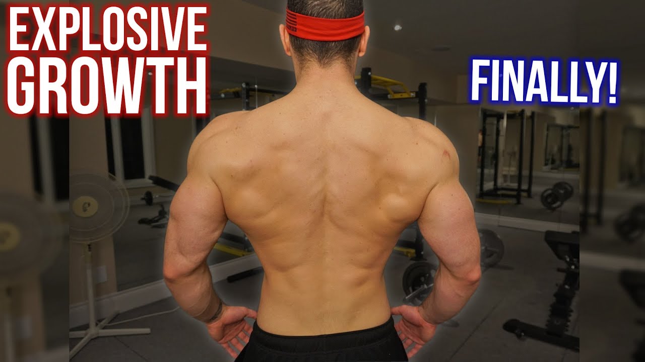 FINALLY GROWING MY LAGGING BACK... - YouTube