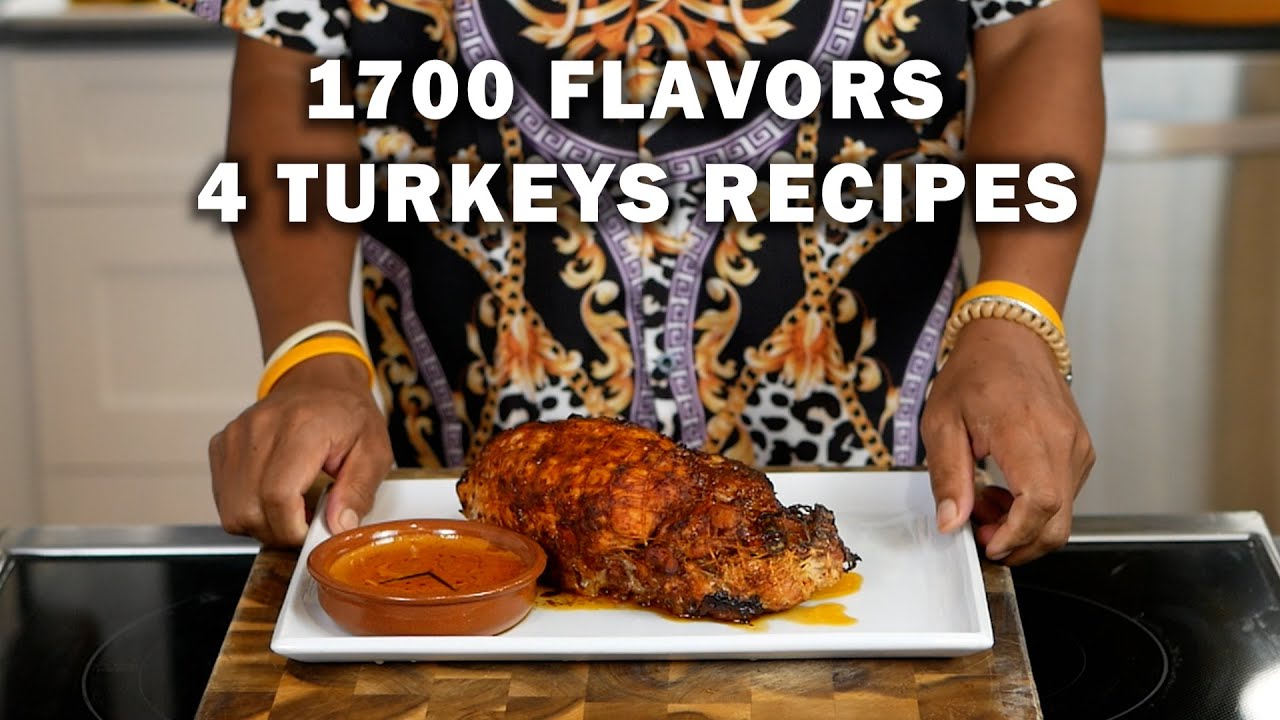 Thanksgiving turkey 4 ways | 1700 flavors of Indonesia - YouTube