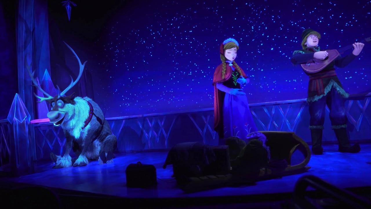 Disney Frozen Ride | Frozen Ever After Ride Through | Epcot Walt Disney ...