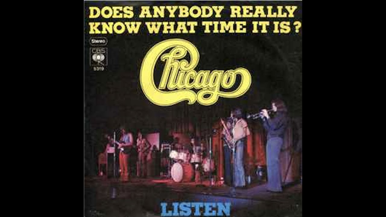Does Anybody Really Know What Time It Is? - YouTube