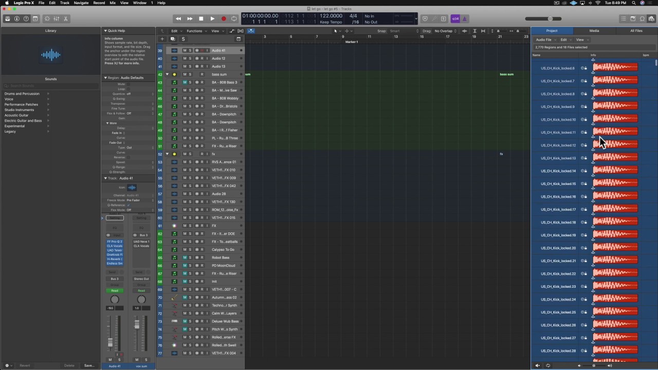 HOUSEKEEPING - DELETING UNUSED AUDIO FILES IN LOGIC - YouTube