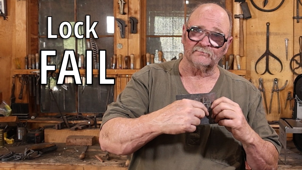 Making a chest lock - part 2 - YouTube
