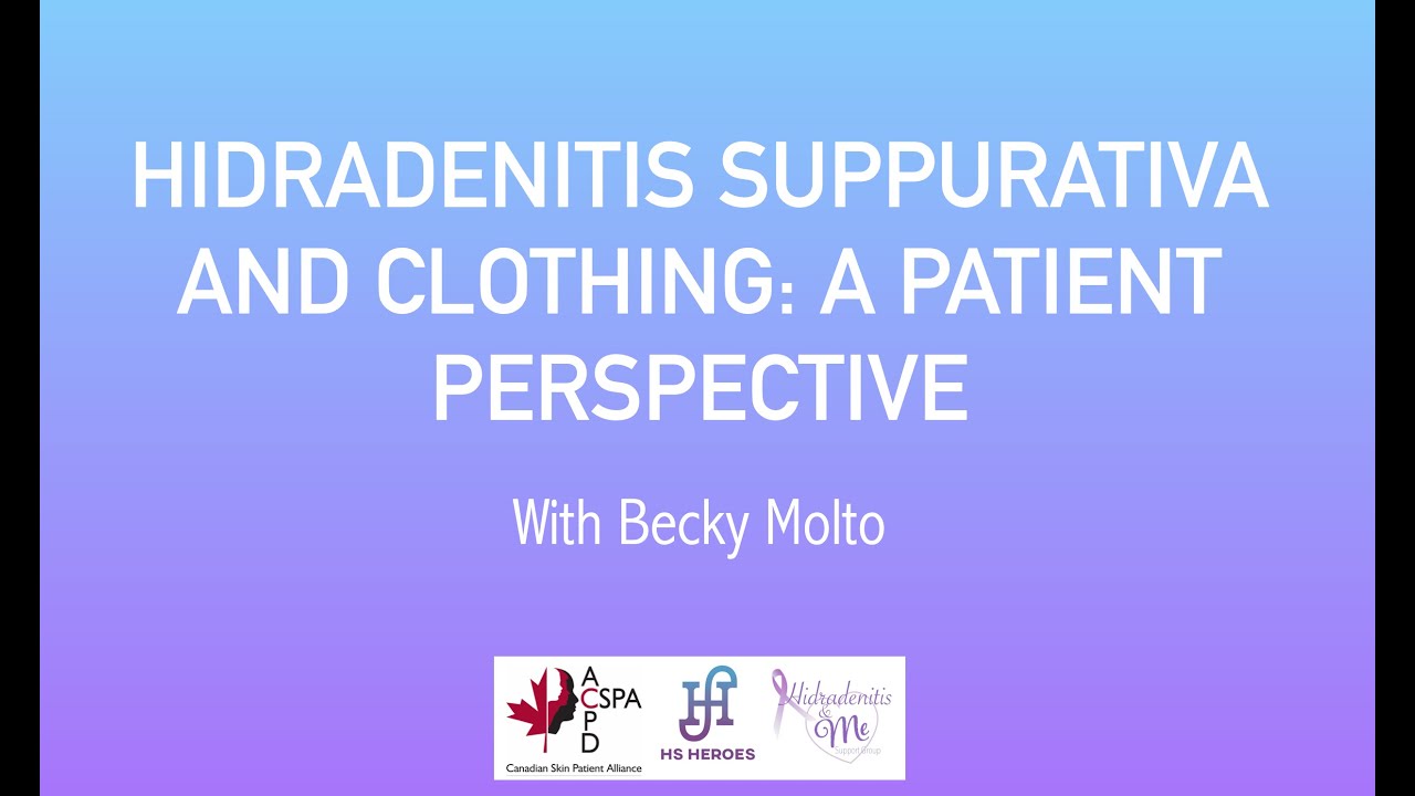 Hidradenitis Suppurativa And Clothing : A Patient Perspective - With ...