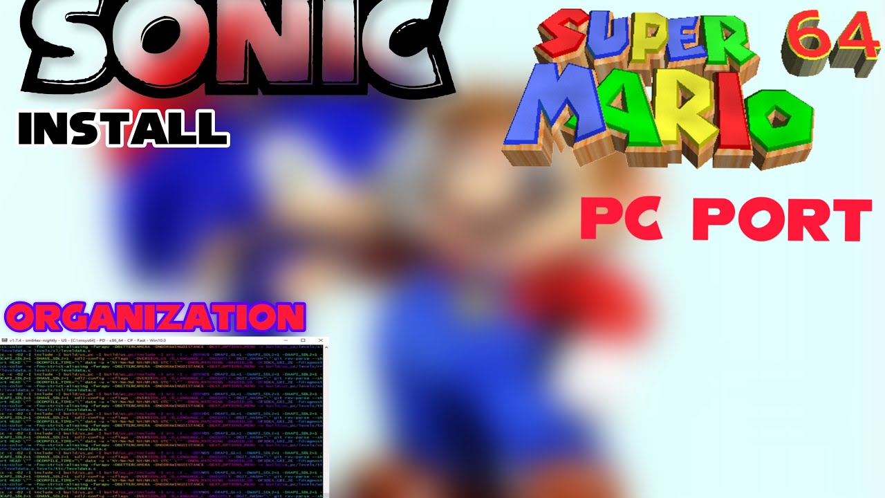 Guide SM64 PC Port Sonic (+Shadow) - YouTube