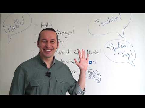 Learn German / - A1 - / Lesson - 2 Hallo, Begrüßungen - Hello, Greetings