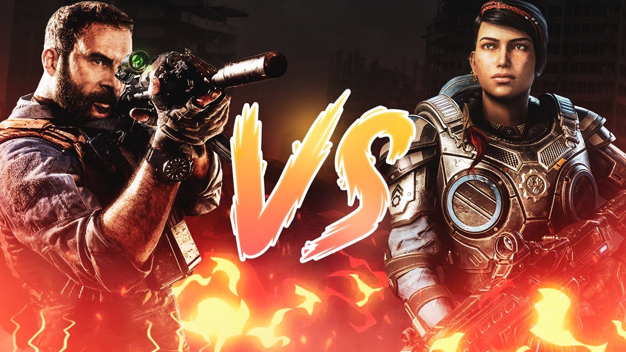 Call of Duty VS Gears of War - YouTube