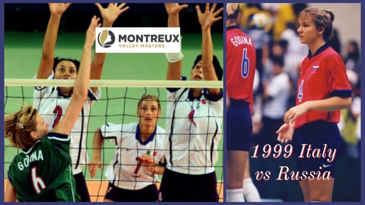 1999 🇮🇹 Italy vs Russia 🇷🇺 🏐 Women Volleyball 🏐 BCV Montreux Volley ...
