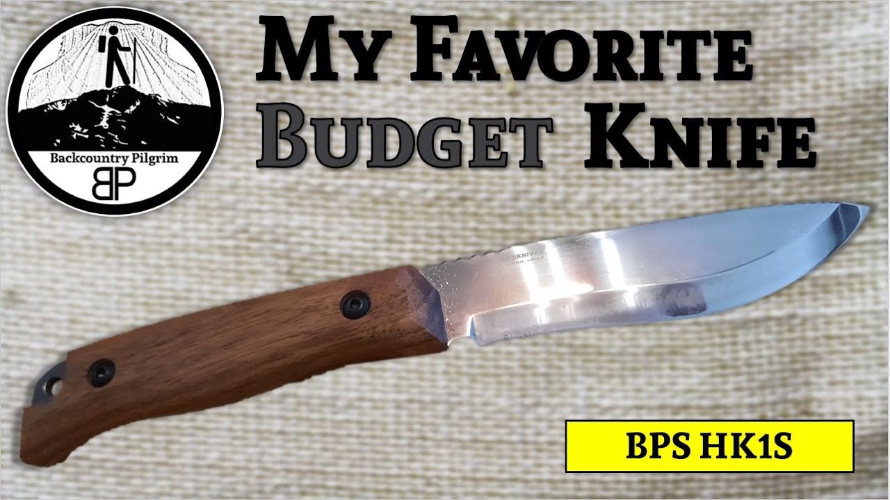 My Budget Bushcraft Knife (BPS HK1S) - YouTube