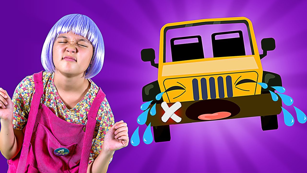The Boo Boo Car Song | Hi Honey Kids - YouTube