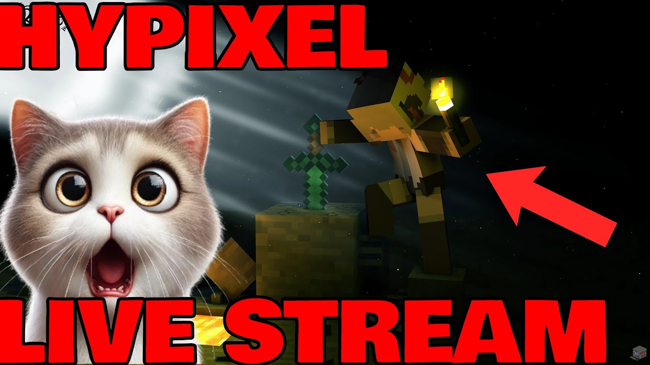Hypixel Skywars Live Stream - YouTube