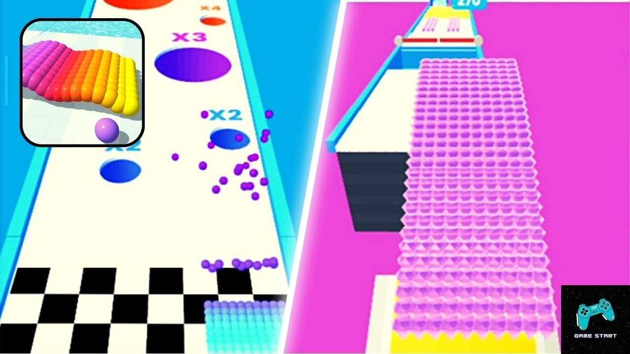 Canvas Run - All Levels Gameplay Android,ios Level 11-13 - YouTube