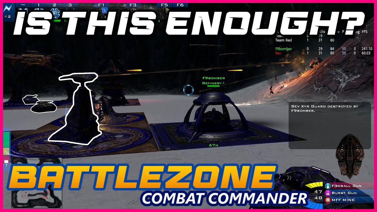 Battlezone Combat Commander | VSR | Sev vs F9bomber | Twin Peaks - YouTube