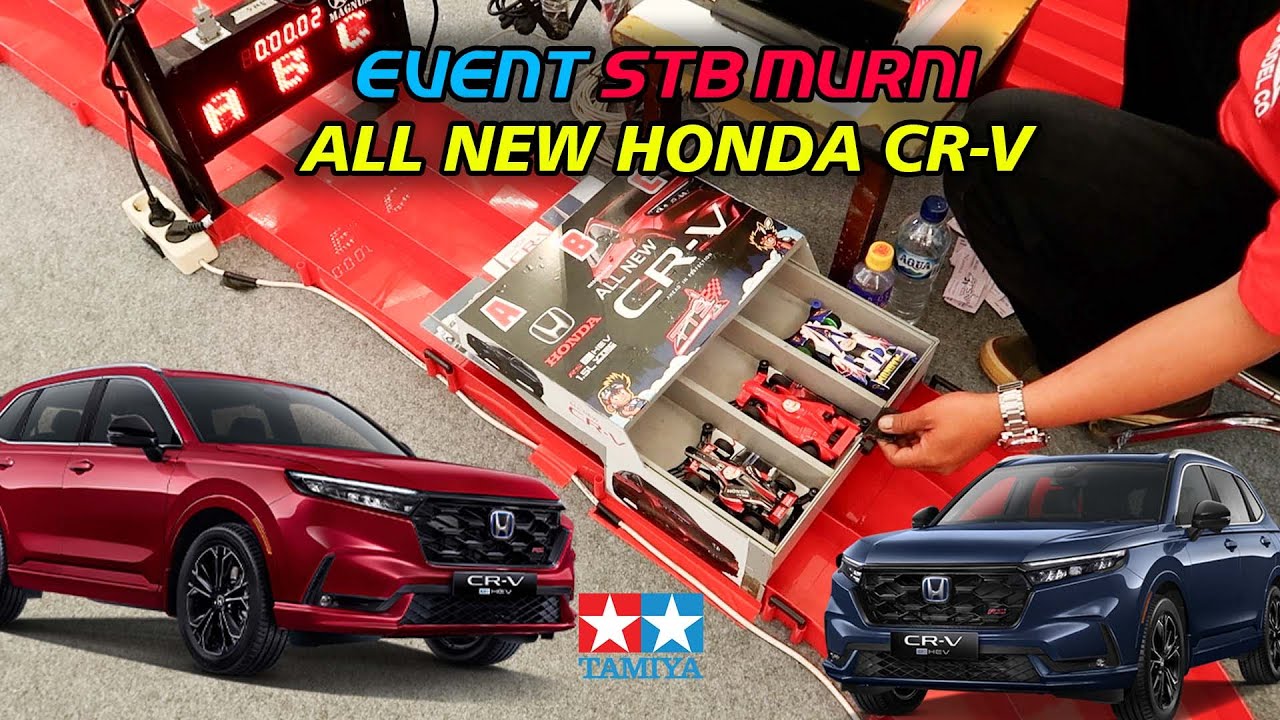 EVENT TAMIYA STB CLASS - LAUNCHING ALL NEW HONDA CR-V || 【ミニ四駆】MINI 4WD ...